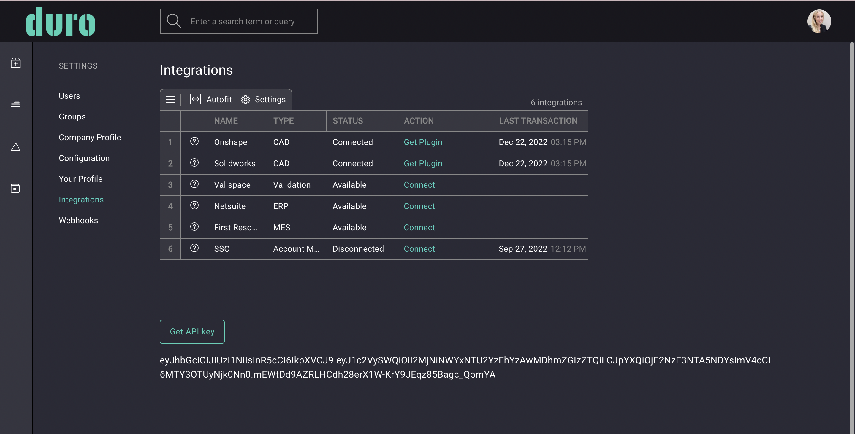 Quick Start Guide to using Duro's GraphQL API – Duro Labs