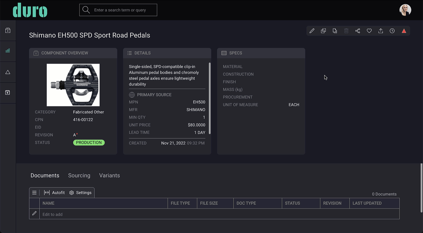 Toolbar – Duro Labs