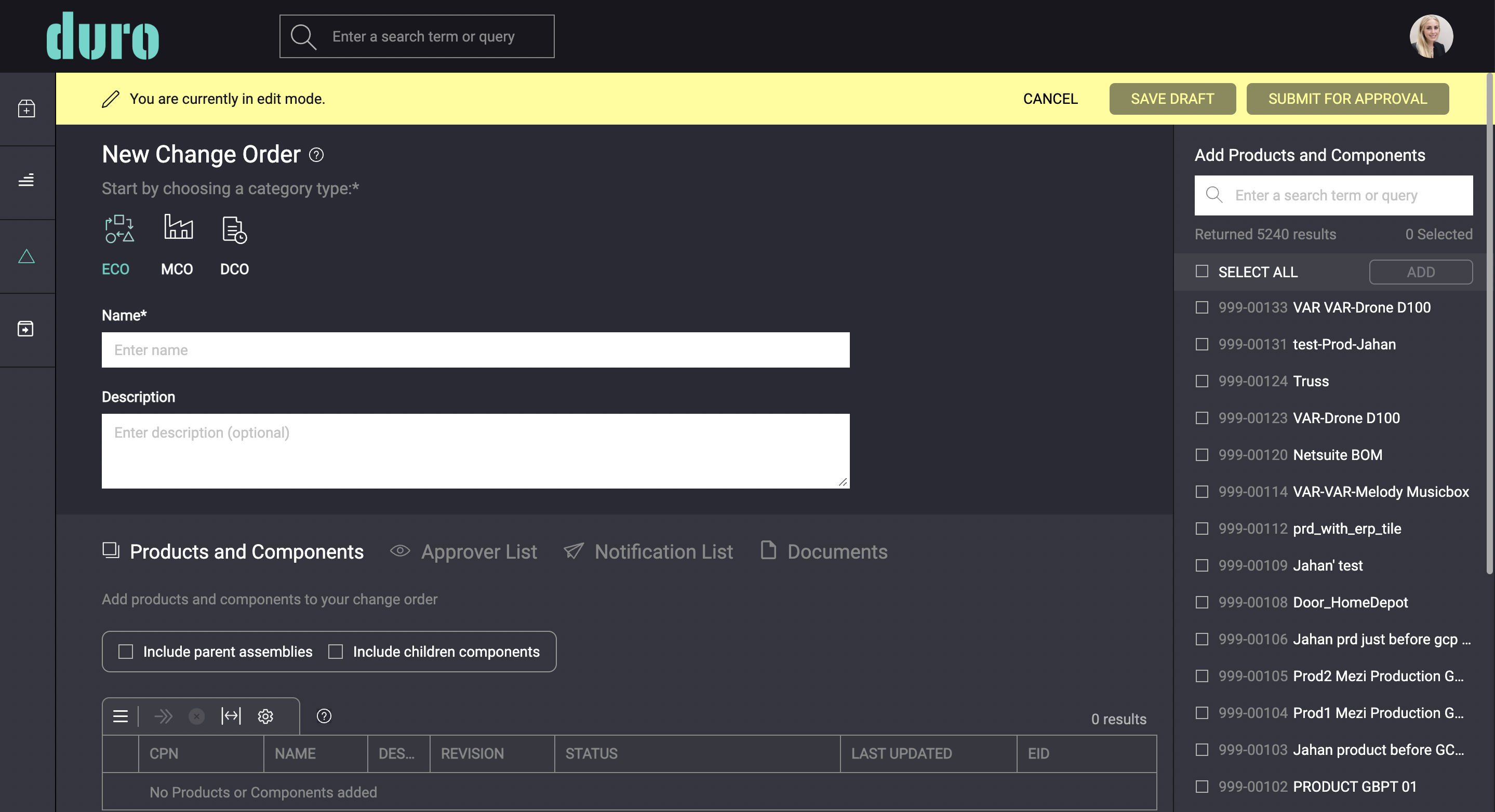 FAQ: Change Orders – Duro Labs